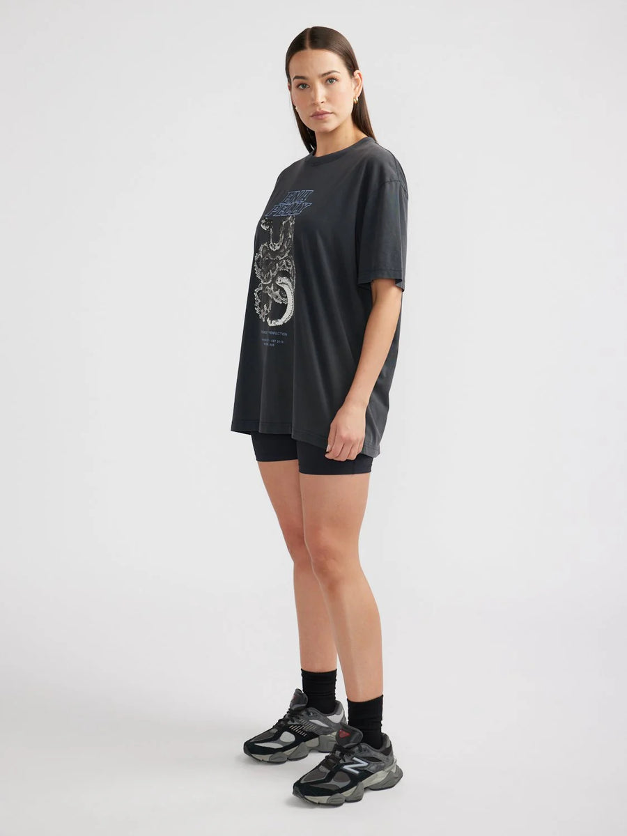 Jessie Oversized Tee Python | Ena Pelly – Ted & Olive Boutique