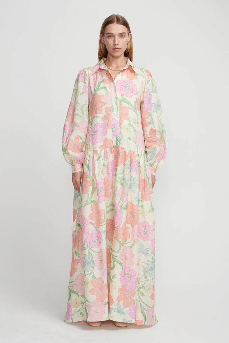 Delia Shirt Dress, Flower Market | Hansen & Gretel – Ted & Olive Boutique