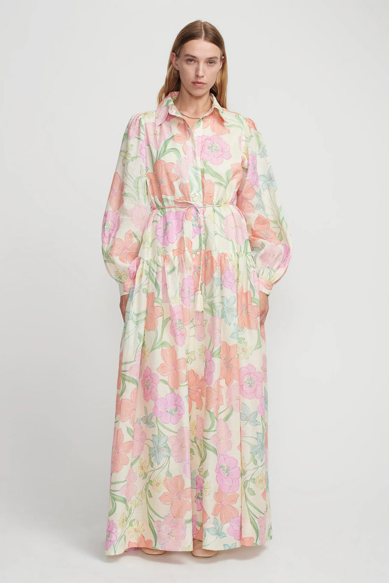 Delia Shirt Dress, Flower Market | Hansen & Gretel – Ted & Olive Boutique