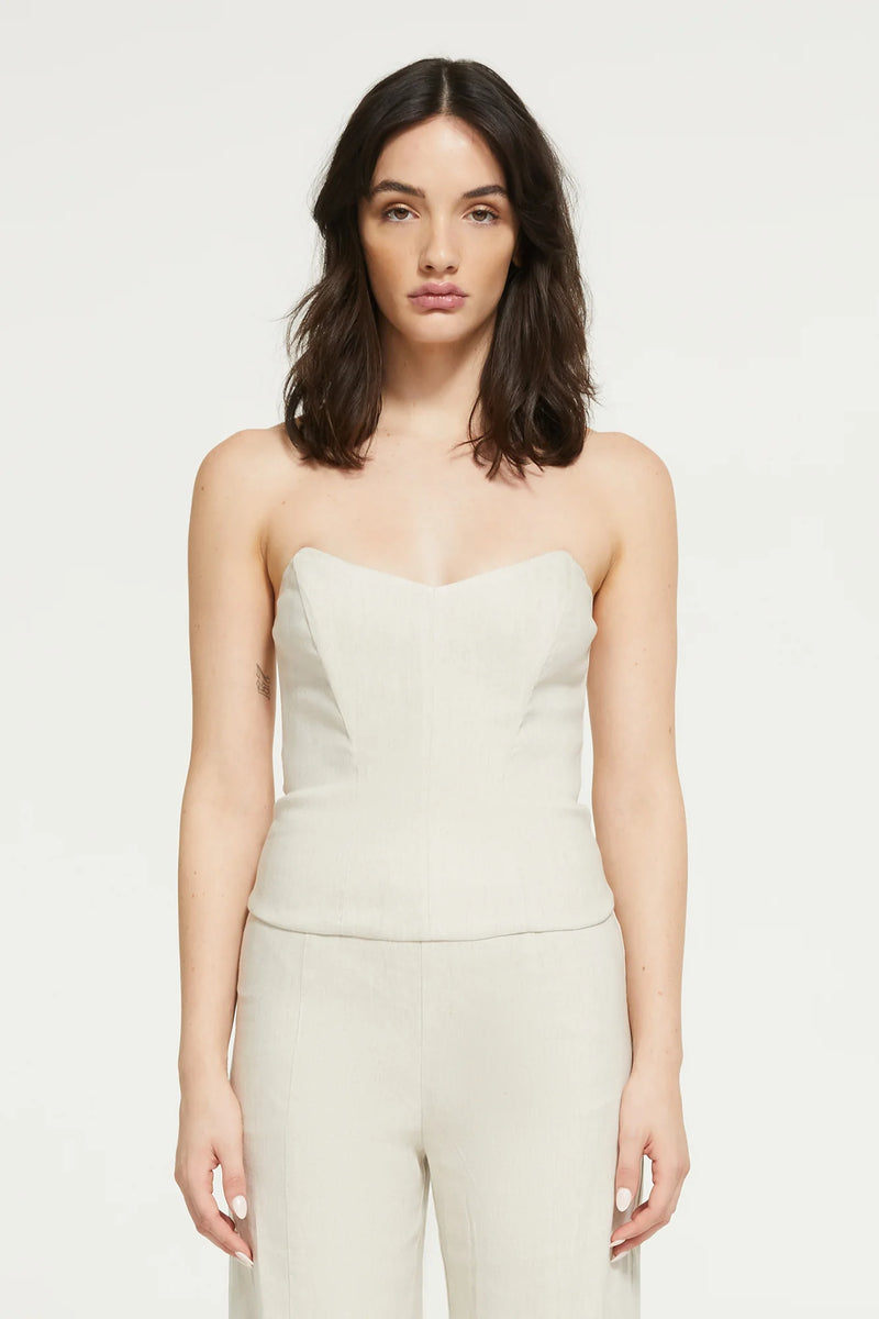 Mamacita Bustier Natural | Ginia – Ted & Olive Boutique