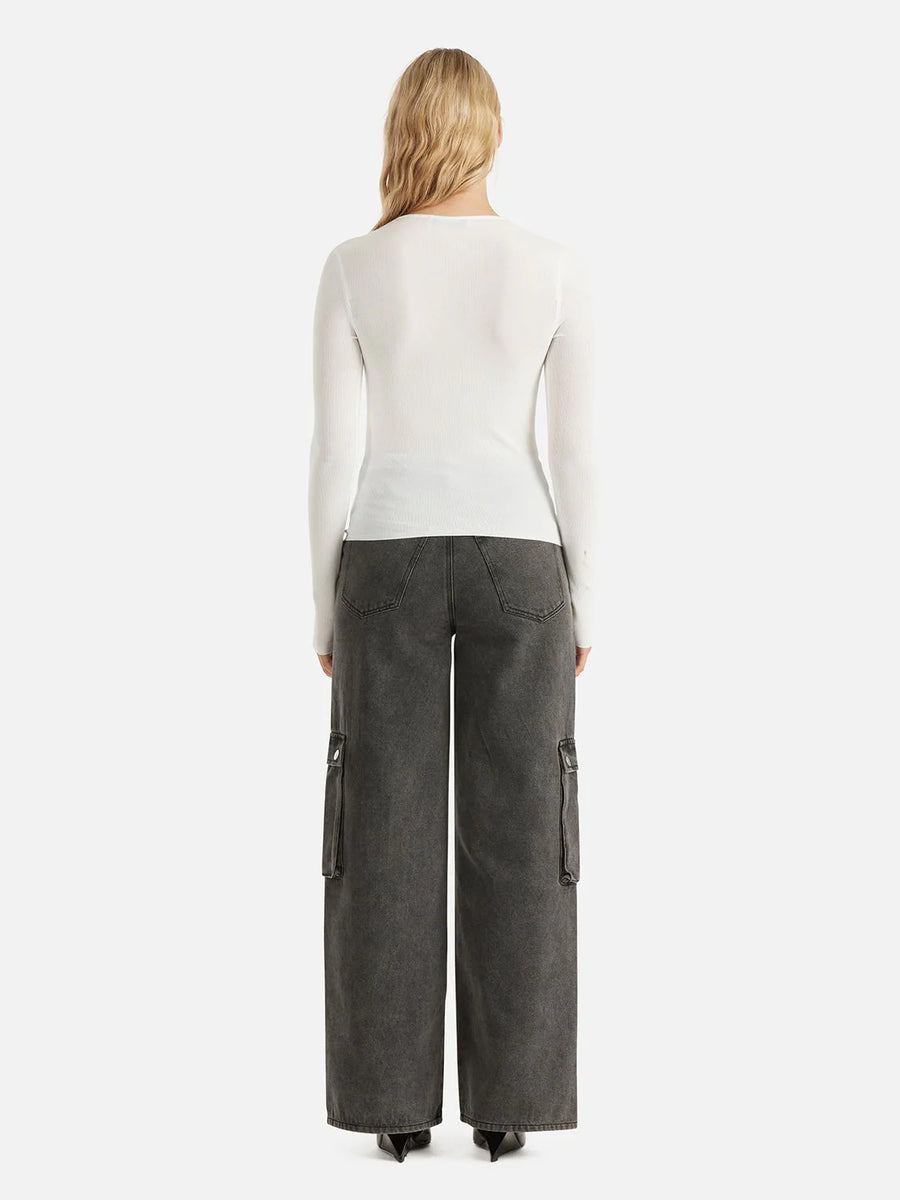 Maeve Mesh Logo Top | Ena Pelly – Ted & Olive Boutique
