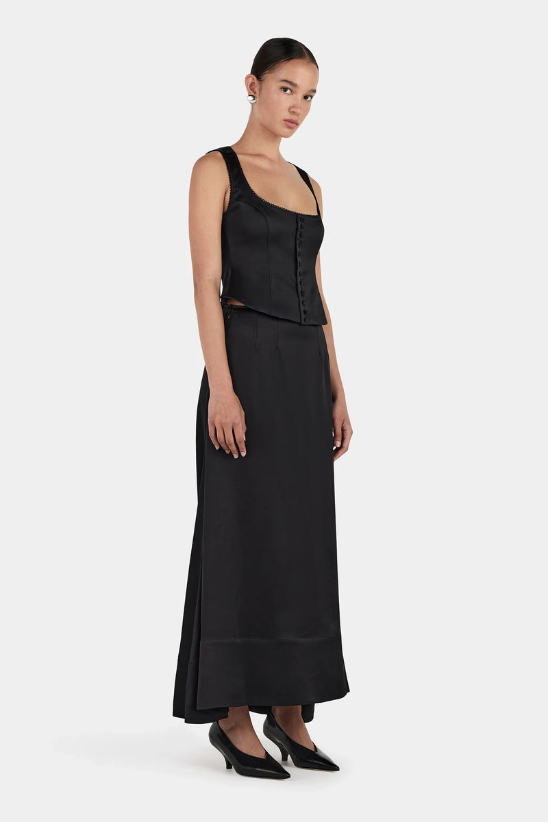 Rowena Corset Top Black | Hansen & Gretal – Ted & Olive Boutique